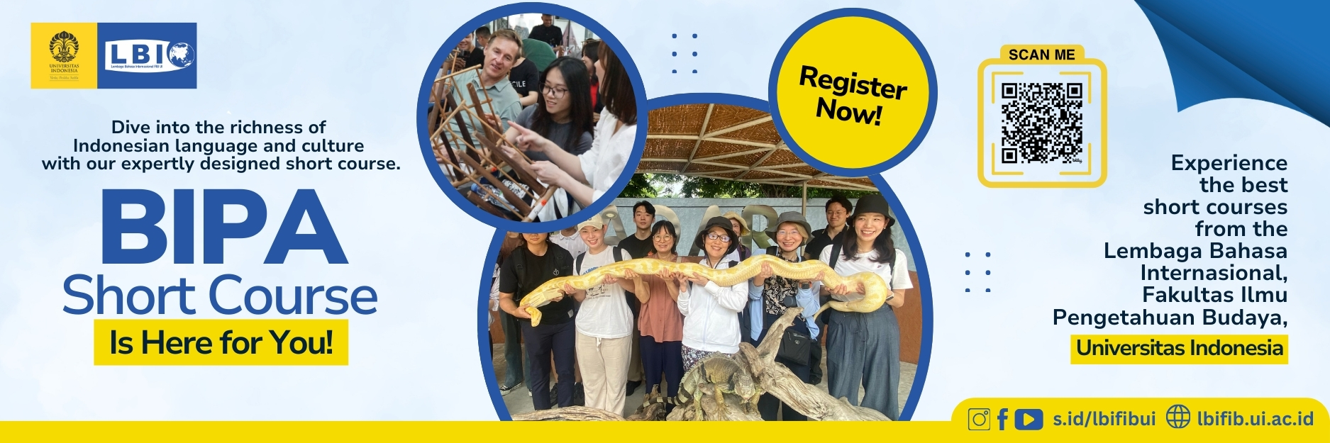 BIPA UI Short Course | Lembaga Bahasa Internasional FIB UI
